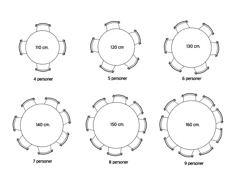 Rundt Plankebord i Egetræ | Håndlavet i Danmark 🇩🇰